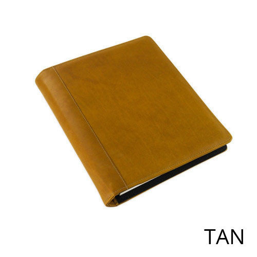 3 Ring Leather Binder Pad Folio - Style #103 | Custom Leather Binder by ...