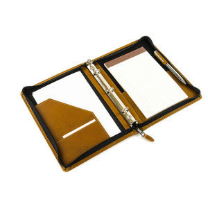 Junior 3-Ring Binder & Day Planner - Style #144 | Custom Leather Binder ...